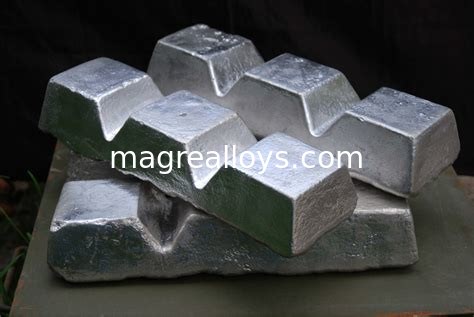 Aluminium-Vanadium alloy ingot Al-V master alloy AlV3, AlV5, AlV10 ...